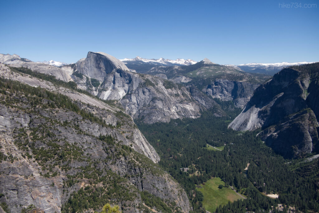 Yosemite Falls, Yosemite Point, and Eagle Peak - Hike 734