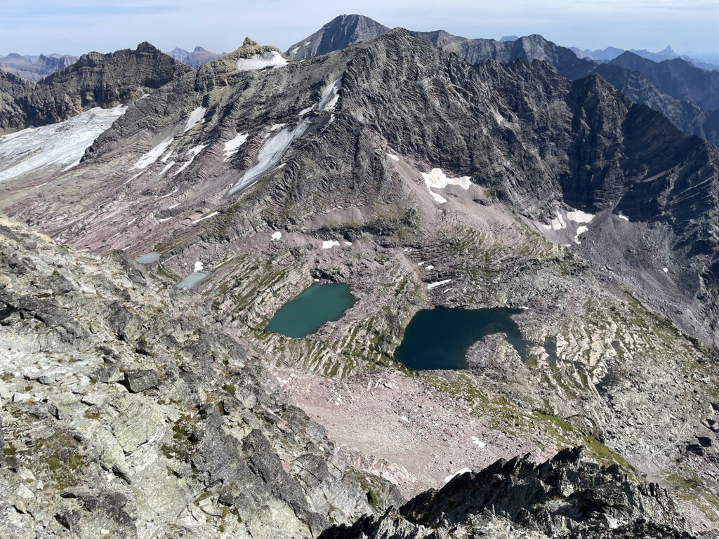 Exploring the Sperry Basin and Climbing Mount Edwards - Hike 734
